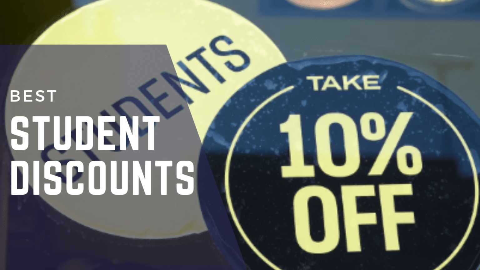 The Best Student Discount Sites - Priestley College