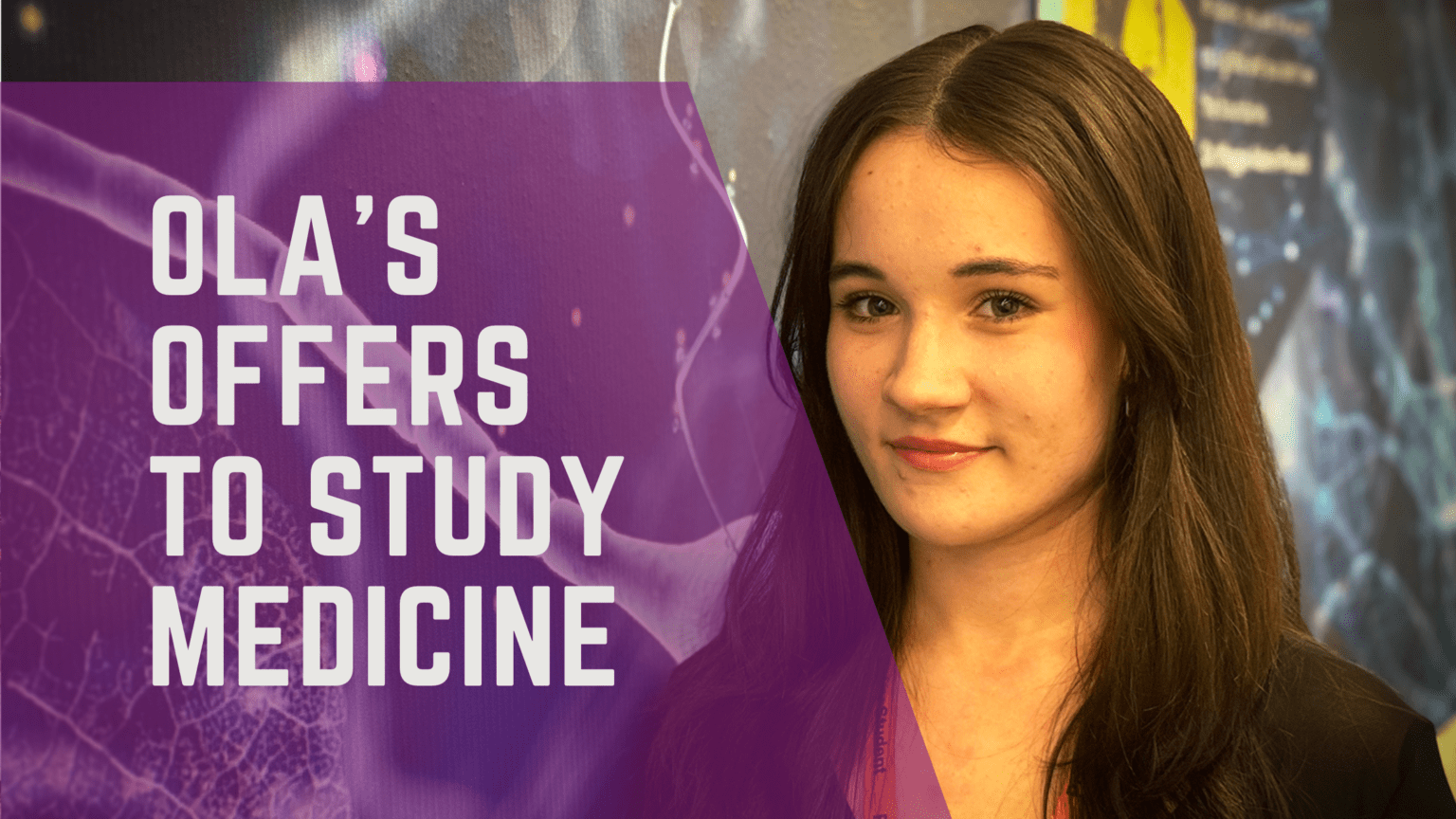 Ola secures four offers to study Medicine at university - Priestley College